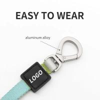 China OEM Sublimation Dog Leash 150cm Length with Neoprene Padded Handle - Custom Print & Reflective Stitching for sale