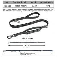 China Custom Nylon Dog Leash 4 Ft with Metal Buckle Lock Handle Reflective Safety for sale