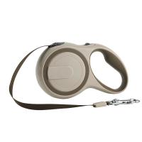 China Adjustable Retractable Dog Leash with One-Touch Locking System - ABS+TPE Shell & Metal Hook for Secure Pet Control for sale