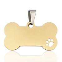 China Custom Stainless Steel Pet ID Tags 2-6cm with Personalized Engraving for Dogs and Cats for sale