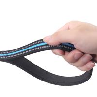China 4FT Chew-Proof Pet Leash with Metal Anti-Bite Design and Soft Padded Handle - 120cm Length for sale