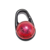 China LED Glowing Dog Tag 57mm x 34.5mm Waterproof with 3 Light Modes for Night Walking Safety for sale