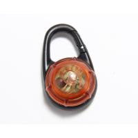 China LED Glowing Dog Tag 57mm x 34.5mm Waterproof with 3 Light Modes for Night Walking Safety for sale