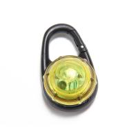 China LED Glowing Dog Tag 57mm x 34.5mm Waterproof with 3 Light Modes for Night Walking Safety for sale