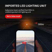 China Rechargeable LED Dog Safety Tag with Color Changing Lights - 5cm x 3.5cm Size, 8 Hour Battery Life for sale