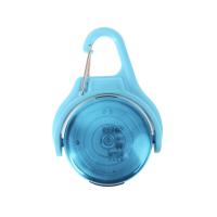 China LED Dog Collar Tag with USB Charging - 50x70mm IPX8 Waterproof Pet Safety Light with 5km Visibility for sale