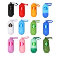 China 11.5×4.3cm Plastic Dog Waste Bag Holder with Custom Logo Option - 0.1kg Compact Design for Pet Walks for sale