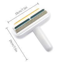 China Reusable Pet Hair Remover Roller 21x23x5.5cm with ABS Nylon Fiber for Furniture and Car Cleaning for sale