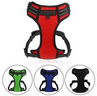 China Light Up Dog Harness Step In Style with Waterproof and Reflective Polyester Material for sale