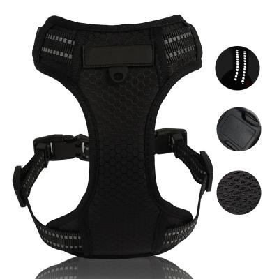 China Custom Color Dog Harness Fashion Style Reversible Neoprene Vest with Matching Bow Tie and Bandana Set Sizes XS to L for sale