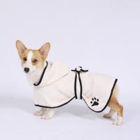 China Microfiber Pet Bathrobe Quick Dry Absorbent Dog Towel for Small Animals for sale
