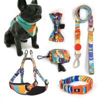 China Reflective Dog Harness and Leash Combo Set Sizes L M S Custom Colors OEM ODM for sale