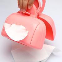 China Blue Portable Pet Poop Scooper with Toilet Bowl Design - 500 Piece MOQ, Plastic Construction for sale