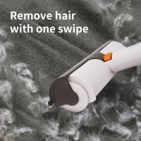 China Self Cleaning Pet Hair Remover Brush Reusable Sustainable 21x23x5.5cm for sale