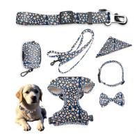 China Custom Printed Breathable Dog Harness and Leash Set - Adjustable S/M/L Sizes, 100pcs MOQ, 7-15 Day Shipping for sale