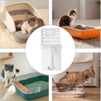 China ABS Cat Litter Shovel 16×11×20.5cm with Self-Cleaning Design and 0.4kg Lightweight Construction for sale