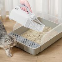China ABS Cat Litter Shovel 16×11×20.5cm with Self-Cleaning Design and 0.4kg Lightweight Construction for sale