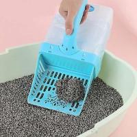 China ABS Cat Litter Shovel 16×11×20.5cm with Self-Cleaning Design and 0.4kg Lightweight Construction for sale