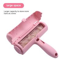 China Blue ABS Nylon Fiber Pet Hair Remover Roller 21×23×5.5cm with Bi-directional Rolling and 196g Lightweight Design for sale