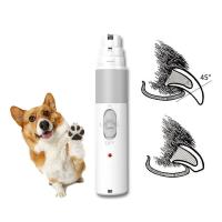 China Quiet Automatic Cat Nail Clipper USB Charging Paw Trimmer For Small Animals for sale
