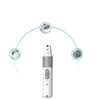 China Quiet Automatic Cat Nail Clipper USB Charging Paw Trimmer For Small Animals for sale