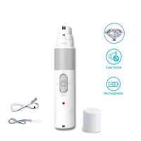 China Quiet Automatic Cat Nail Clipper USB Charging Paw Trimmer For Small Animals for sale