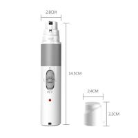 China Quiet Automatic Cat Nail Clipper USB Charging Paw Trimmer For Small Animals for sale