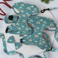 China Reversible Dog Harness and Leash Set with Custom Logo - 100 Piece MOQ, 7-10 Day Delivery for sale