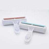 China Custom Logo Portable Mini Self Cleaning Pet Hair Remover Roller 20cm x 19cm Reusable Sustainable Material for sale