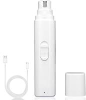 China Rechargeable Automatic Cat Nail Trimmer White Small Dog Nail Clippers for sale
