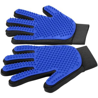 China Small Medium Large Pet Hair Remover Mitt Deshedding Gloves - 200Pcs MOQ Silicone Grooming Tool for Dogs and Cats for sale