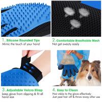 China Small Medium Large Pet Hair Remover Mitt Deshedding Gloves - 200Pcs MOQ Silicone Grooming Tool for Dogs and Cats for sale
