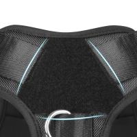 China Heavy Duty LED Dog Harness with USB Rechargeable Light - Oxford Nylon Material in S/M/L Sizes for sale