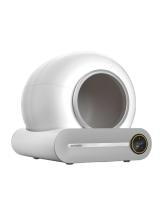 China 9L Smart Self-Cleaning Cat Litter Box with App Control 48x51.6x50.5cm PP/PS Material for sale