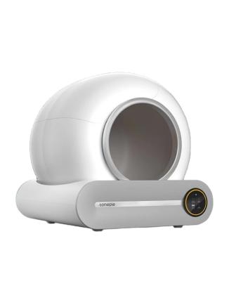China 9L Smart Self-Cleaning Cat Litter Box with App Control 48x51.6x50.5cm PP/PS Material for sale
