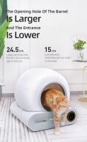 China 9L Smart Self-Cleaning Cat Litter Box with App Control 48x51.6x50.5cm PP/PS Material for sale