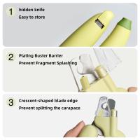 China LED Pet Nail Clipper 15.6cm Professional Electric Dog Nail Trimmer for Cats Small Dogs for sale