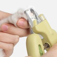 China LED Pet Nail Clipper 15.6cm Professional Electric Dog Nail Trimmer for Cats Small Dogs for sale