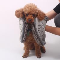China Supper Absorbent Polyester Dog Microfibre Drying Towel 80x23cm for sale
