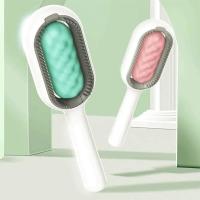 China Silicone Pet Hair Removal Comb for Dogs and Cats - Size S, No Power Required, 500 Pcs MOQ for sale