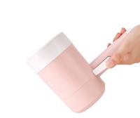 China Pink Silicone Dog Paw Cleaner Cup Portable Pet Foot Washer 21x10x16cm for sale