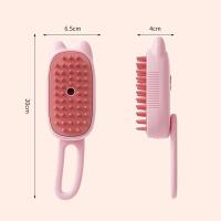 China Electric Pet Grooming Brush with USB Charging and Steam Comb for Cats and Dogs 151x60x72mm for sale