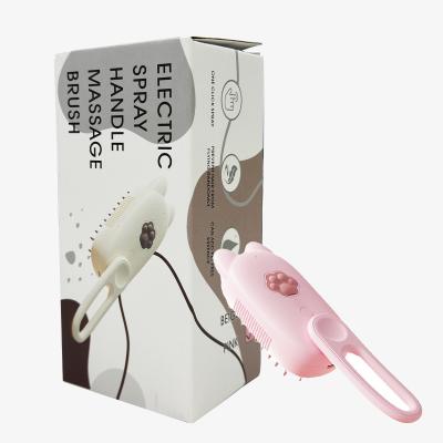 China Blue Pet Hair Remover Brush for Dogs Cats Reusable Hand Wash Grooming Tool for sale
