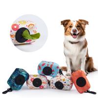 China Chen Li PC0040 Water-Repellent Neoprene Dog Poop Bag Dispenser 8×5×5 cm Portable Pet Waste Carrier for sale