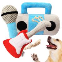 China Durable Teeth Cleaning Plush Toy for Dogs & Cats - Multi-Size Interactive Chew Ball with Textured Surface for sale