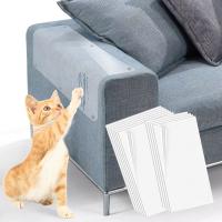 China Transparent PVC Cat Scratching Guard Furniture Protector 39x14cm 47x15cm for sale