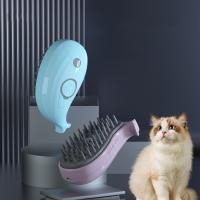 China Reusable Pet Hair Remover Brush for Dogs Cats OEM Customizable Blue for sale