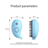 China Blue Pet Hair Remover Brush for Dogs Cats Hand Wash Durable Reusable Grooming Tool for sale