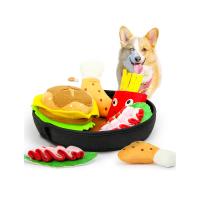 China Dog Toy Intelligentwith Teeth Cleaning Plush  Interactive Hide and Seek Breakfast for sale