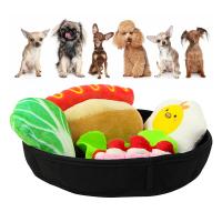 China Dog Toy Intelligentwith Teeth Cleaning Plush  Interactive Hide and Seek Breakfast for sale